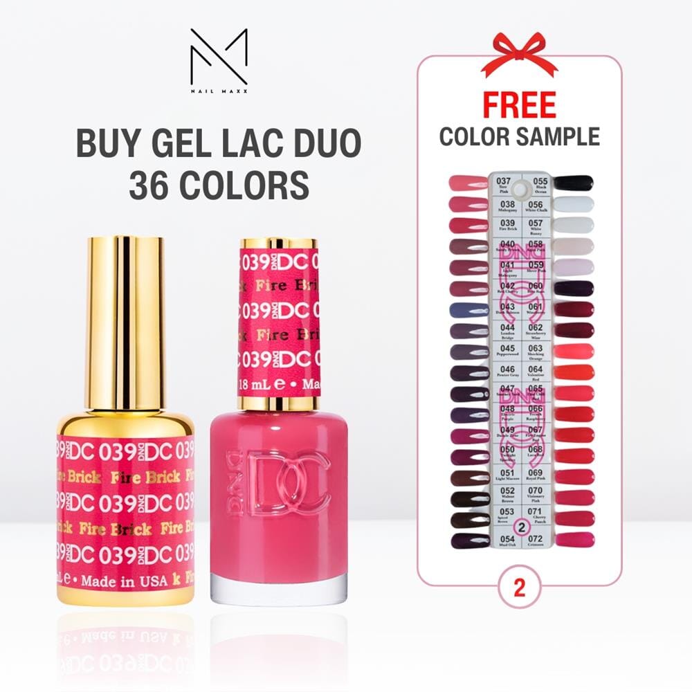 DC Duo Gel Polish - Swatch #2 - Set of 36 Colors