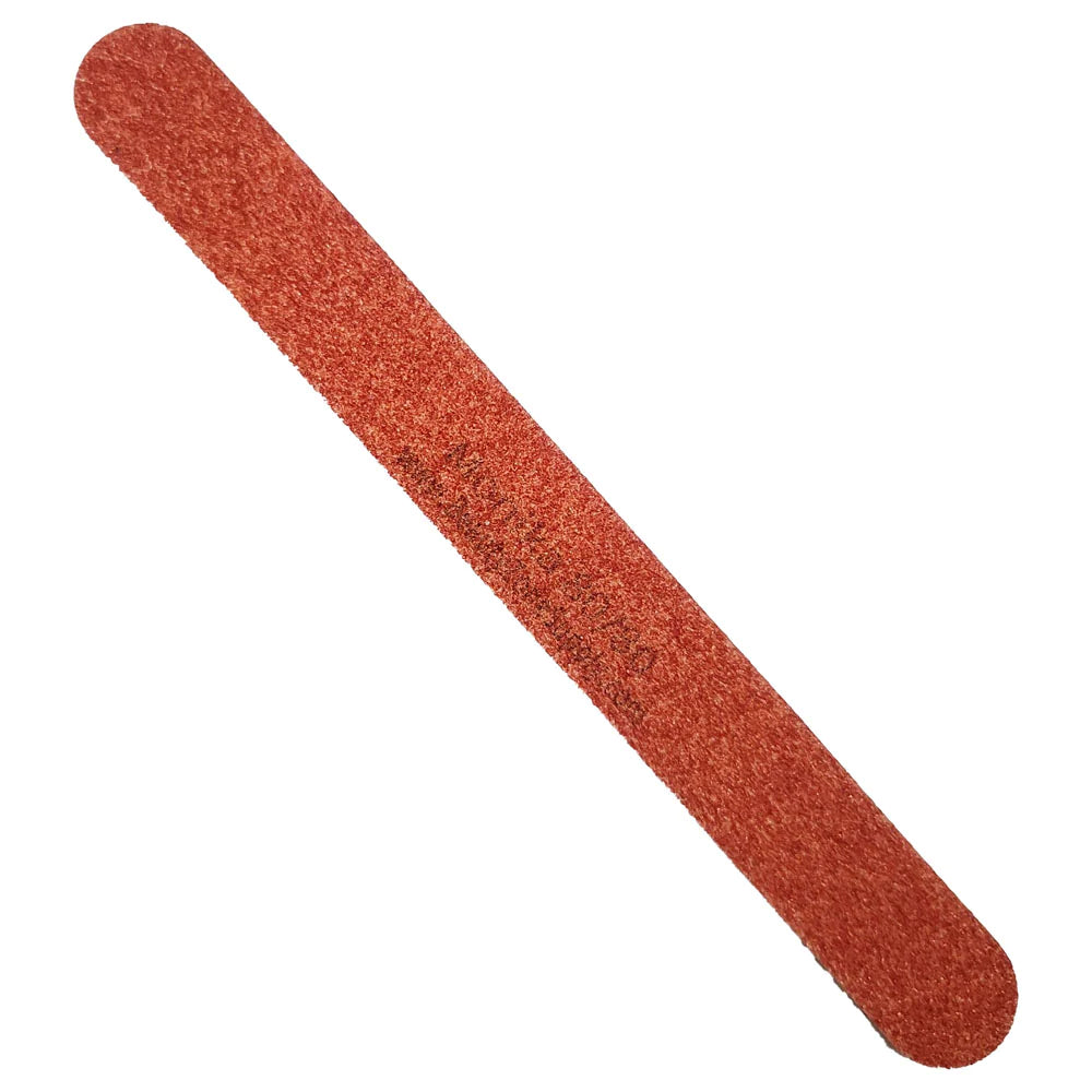 TIFFANY - NAIL FILES - REGULAR RED MYLAR - 80/80 - RED Center - 50 ct