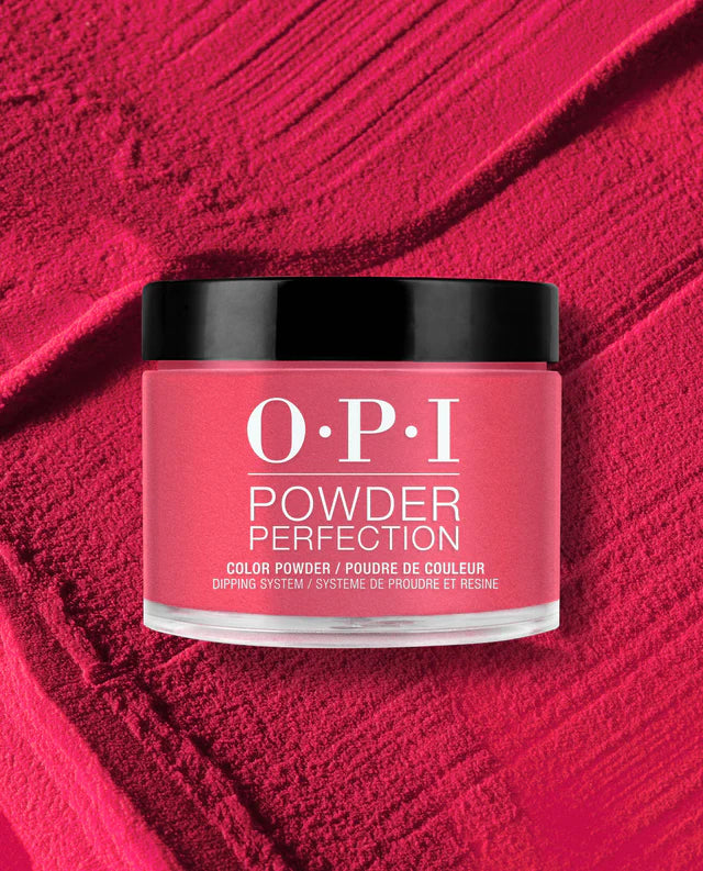 OPI DIP POWDER PERFECTION - DPL72 - OPI RED 1.5 OZ