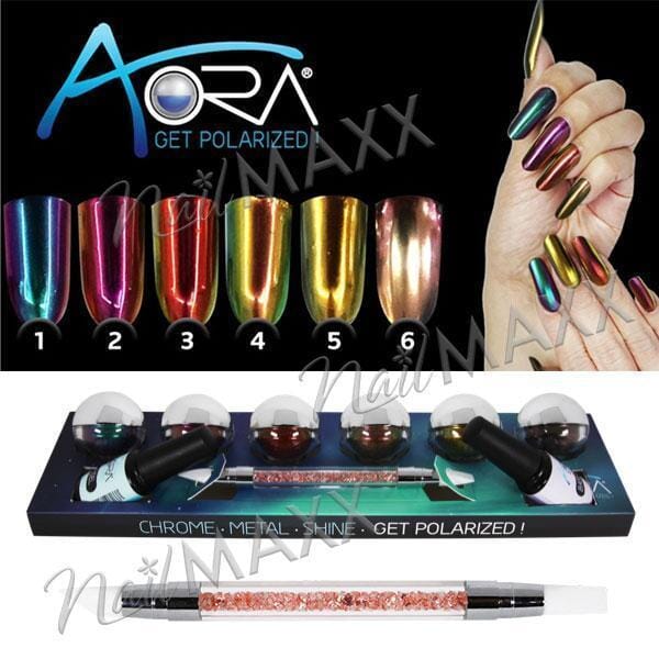 AORA CHROME OMBRE KIT (SET OF 6)